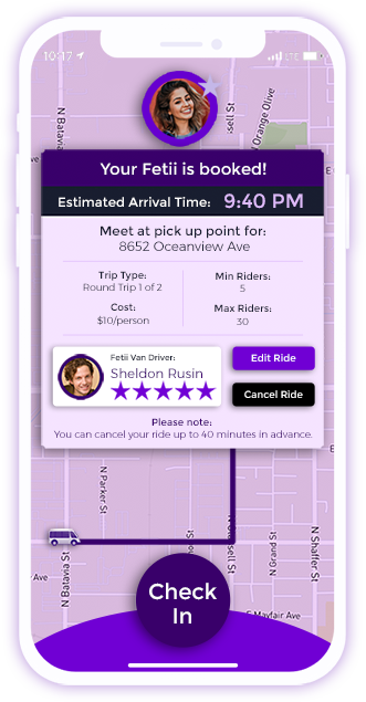 AI-Powered Group Rideshare | Fetii